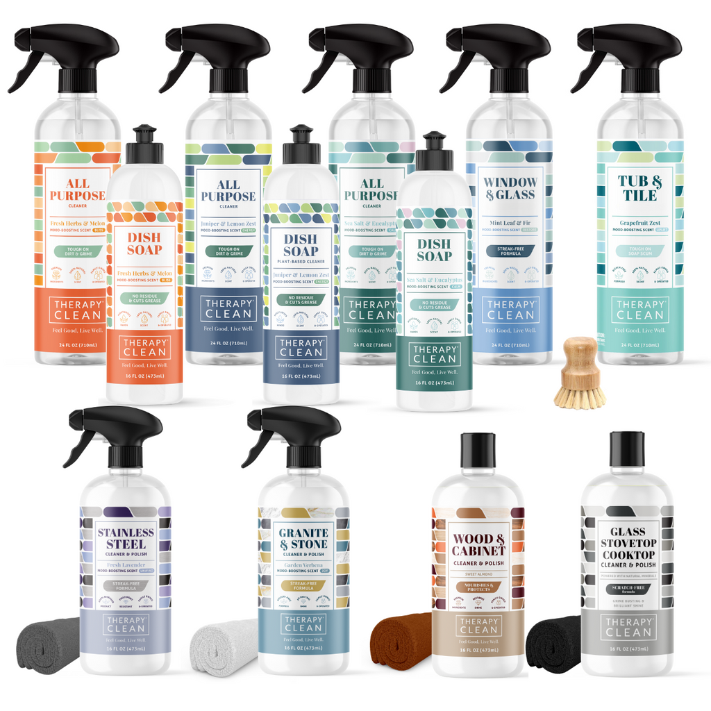 Therapy Clean Everything Bundle – All-In-One Plant-Powered Cleaners