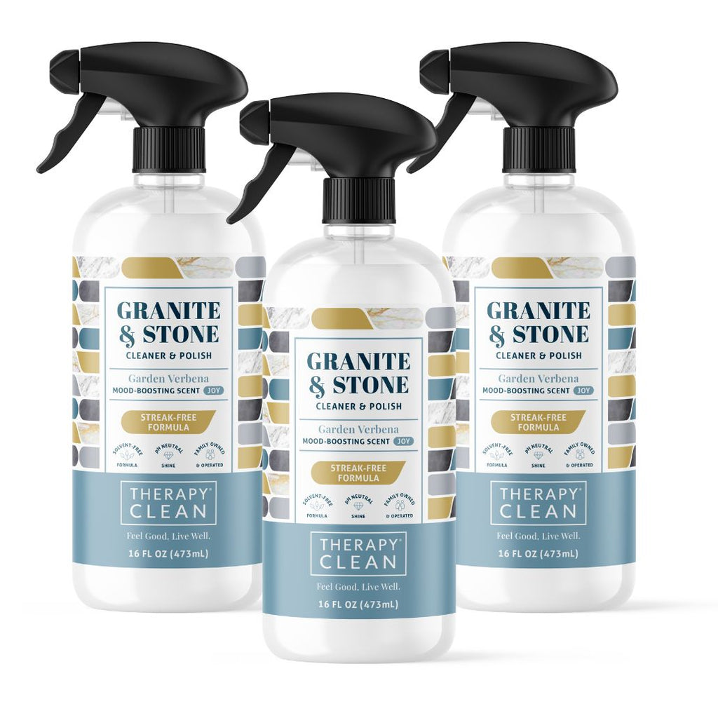 Granite & Stone 3-Pack: Plant-Powered Cleaner | Therapy Clean