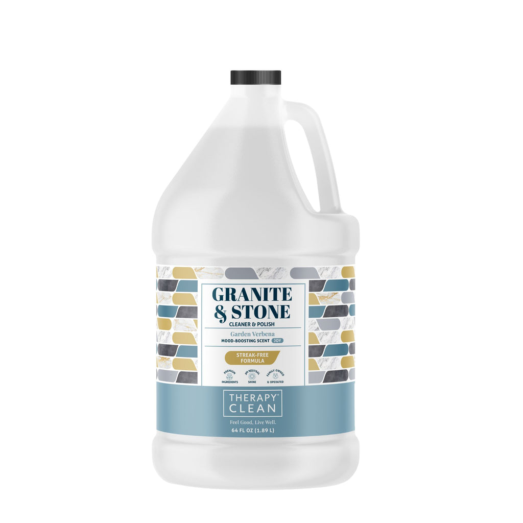 Granite & Stone Cleaner & Polish 64 oz Refill – Therapy Clean